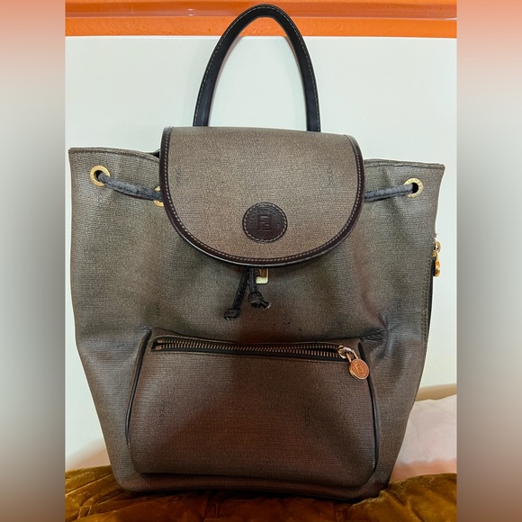 Fendi | Bags | Authentic Fendi Mini Backpack | Poshmark